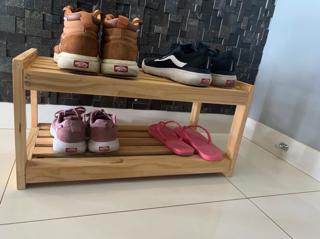 Sapateira Portátil Pequena Organizador de Sapatos