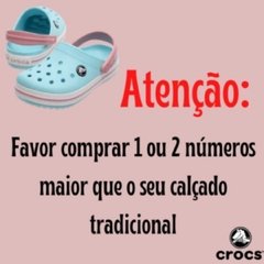 Crocs Infantil Crocband Cinza com Pingente Brinde 29 ao 34