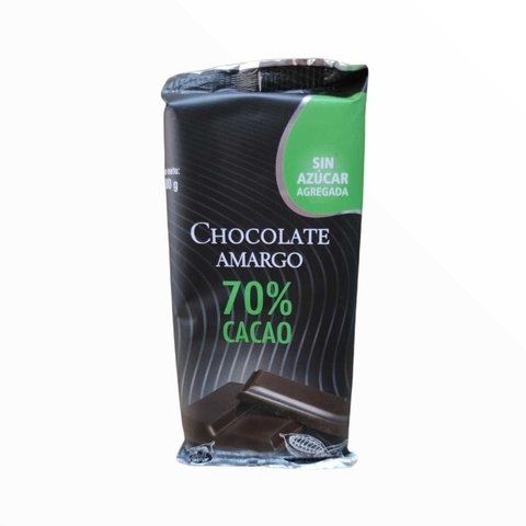 CHOCOLATE AMARGO 70% CACAO SIN TACC X 100GR BENOT