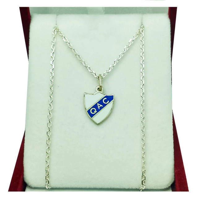 Conjunto Escudo Quilmes 925 Cadena Forcet