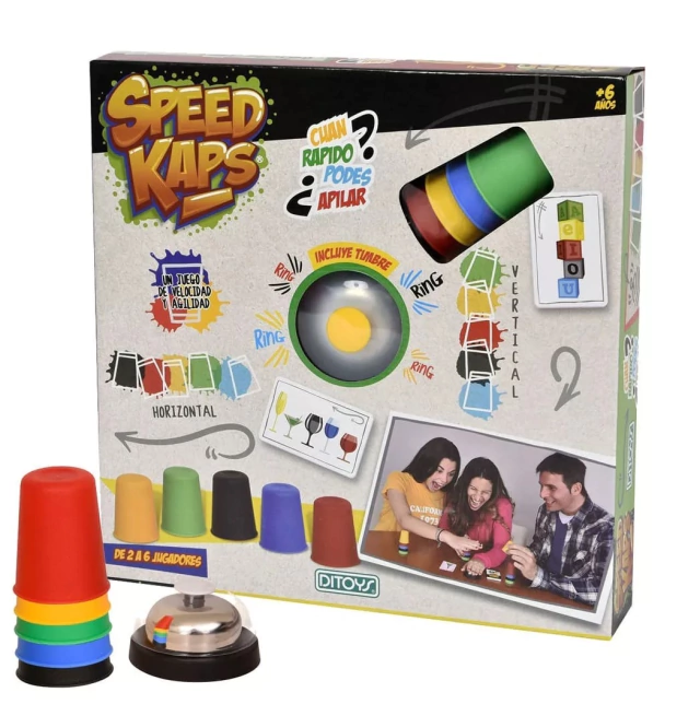 Juego De Mesa Speed Kaps Game - Ditoys. - Crawling