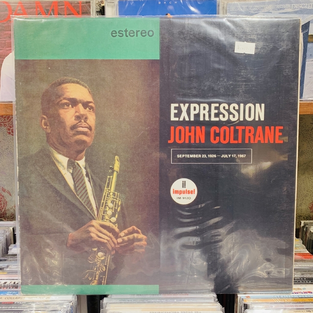 John Coltrane ‎– Expression (1967) IMPULSE ARG VG+