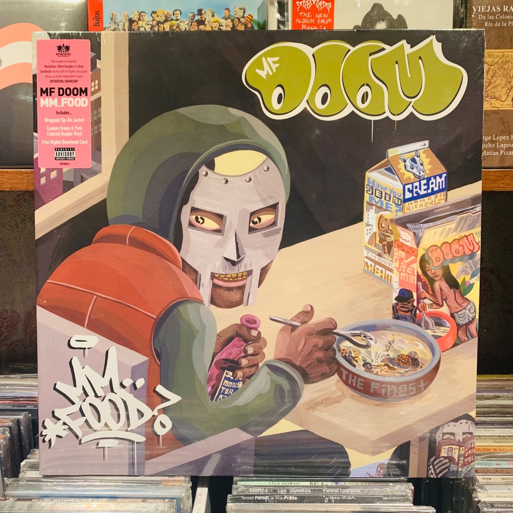 MF DOOM - Mmm Food (2022) 2LP GREEN & PINK VINYL