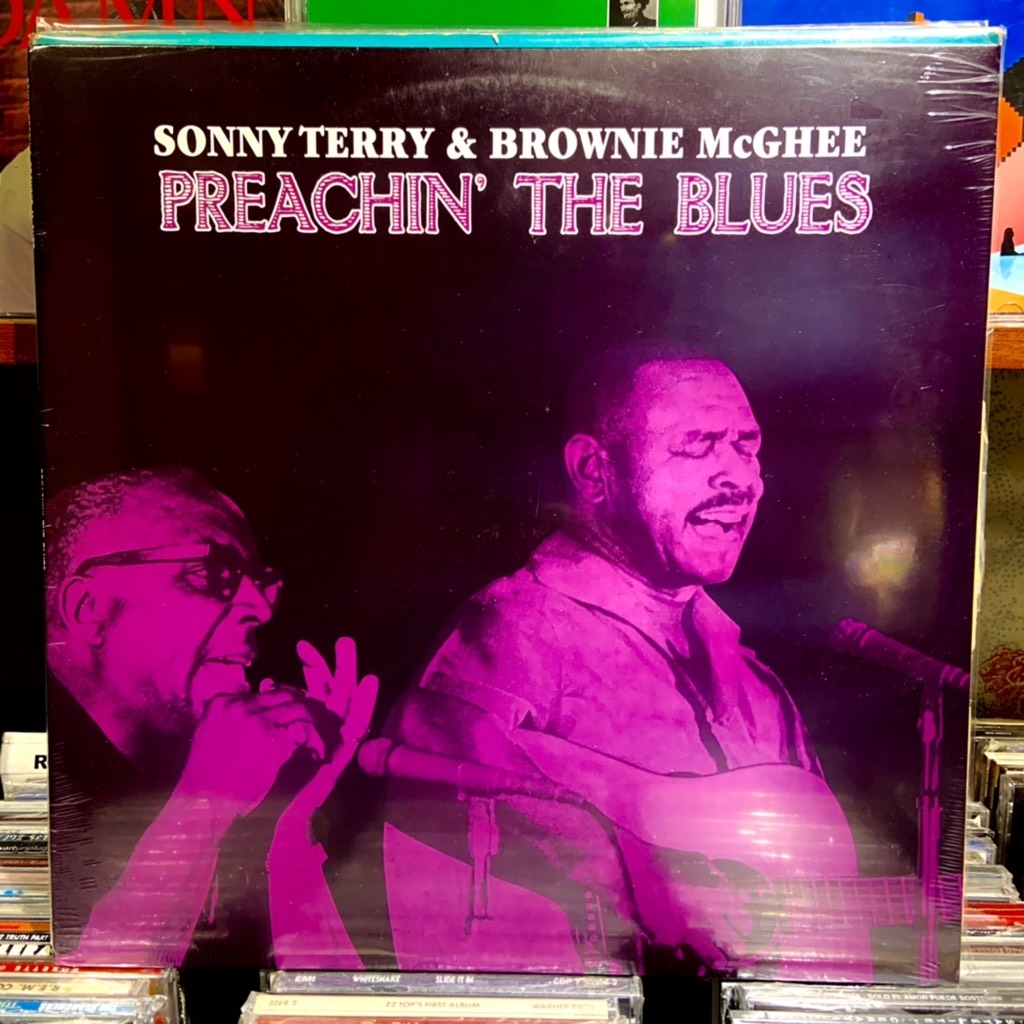 Brownie McGhee & Sonny Terry ‎– Preaching The Blues REISSUE NUEVO
