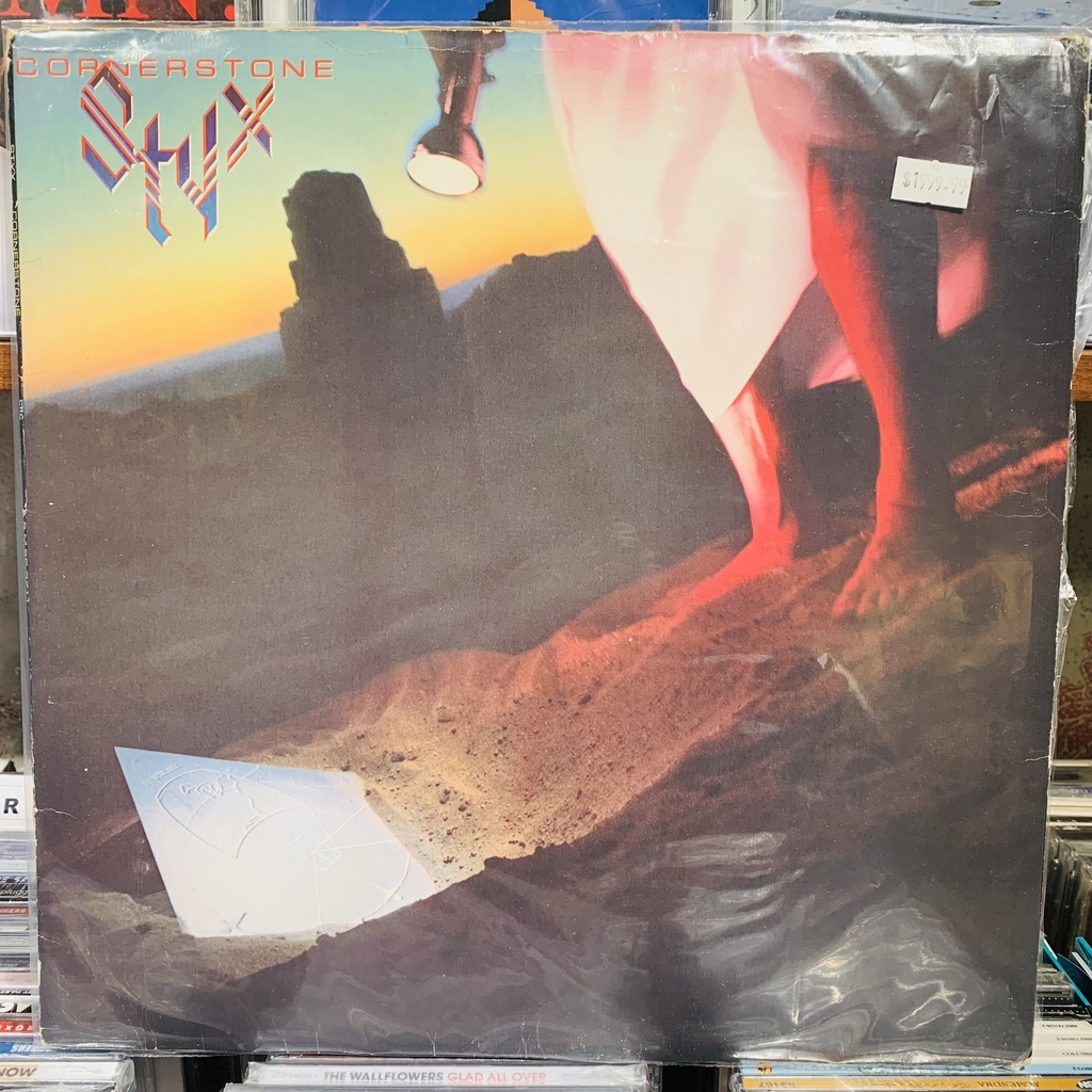 Styx ‎– Cornerstone (1979) USA VG+ - Exiles Records