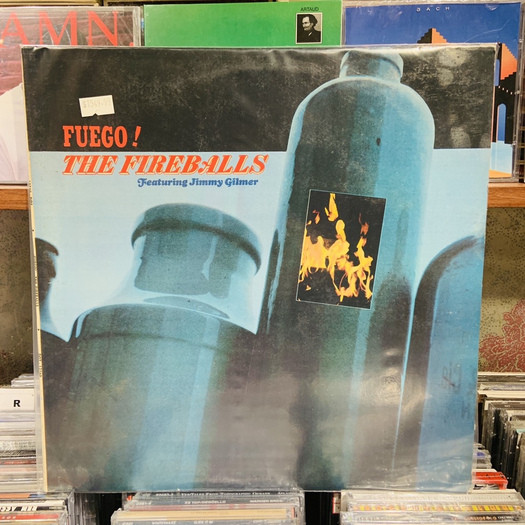 The Fireballs Featuring Jimmy Gilmer ‎– Firewater! (1968) ARG VG+