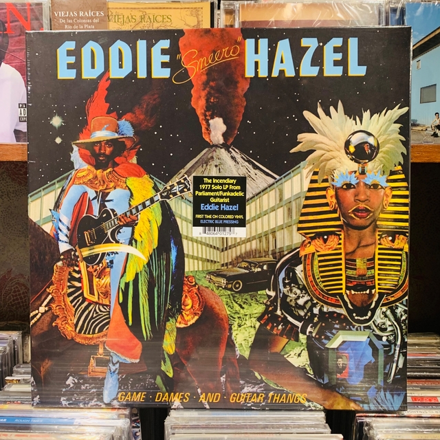 Eddie Hazel – Game, Dames And Guitar Thangs (2022) EU ELECTRIC BLUE VINYL