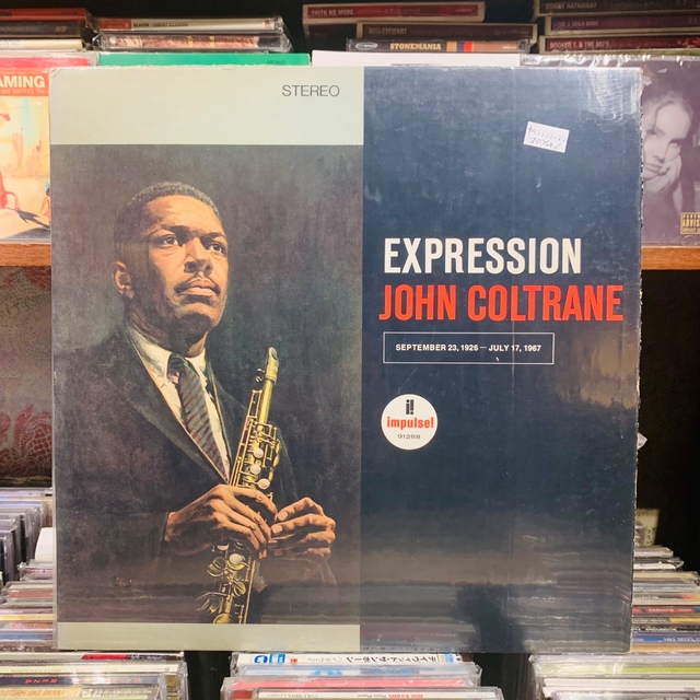 John Coltrane ‎– Expression (1967) IMPULSE USA VG+/EX
