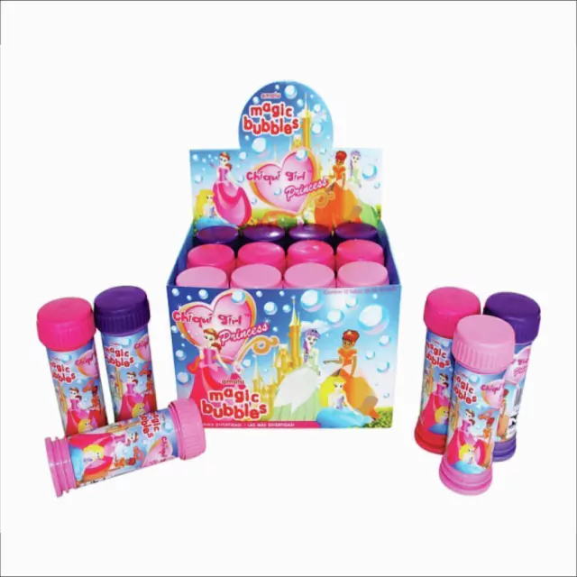 MAGIC BUBBLES GIRL PRINCESS SORTIDO - Art Comercial