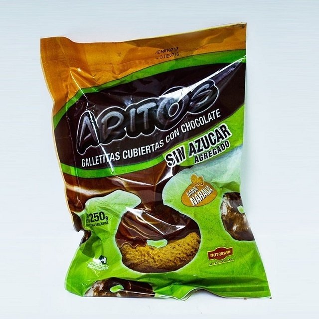 GALLETITAS ARITOS SABOR NARANJA 250GR NUTRESAN