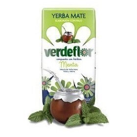YERBA MATE MENTA 500GR VERDEFLOR