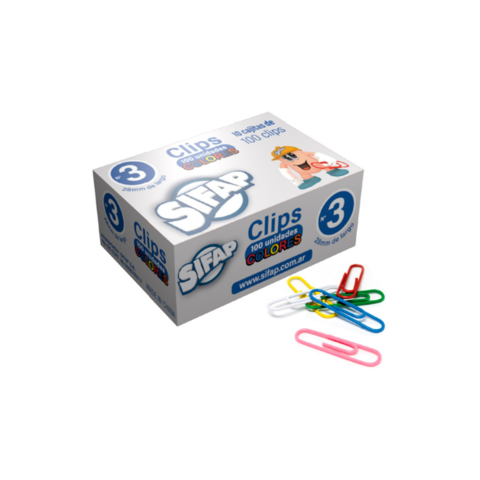 CLIPS SIFAP COLOR - Comprar en Lovaas
