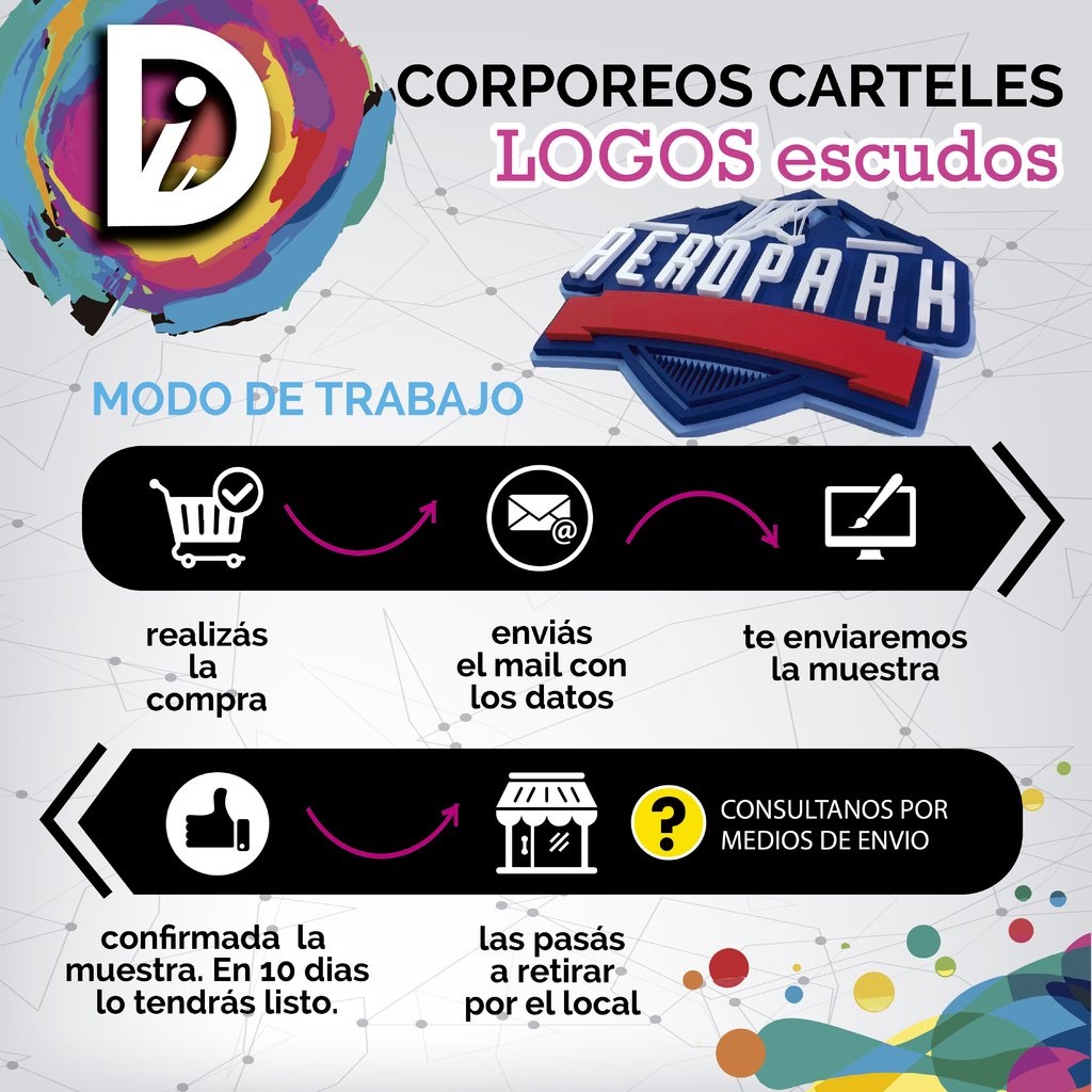 Logos Decorativos Carteles Corpóreos - Polyfan