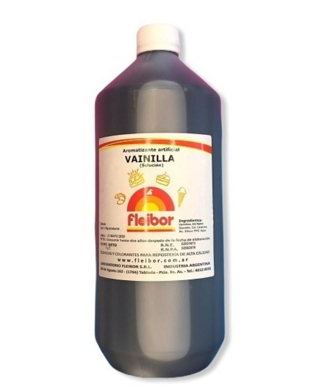 ESCENCIA de vainilla de 1 litro Fleibor