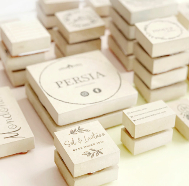 Sello con logo 8x8 - Comprar en Servicios Papelera