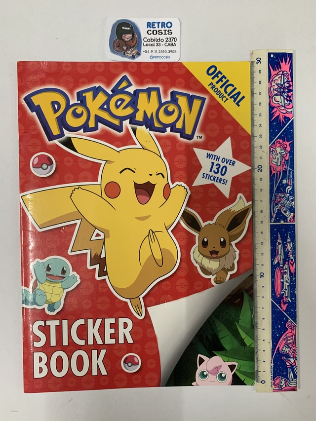 Sticker book pokemon - Comprar en RETROCOSIS