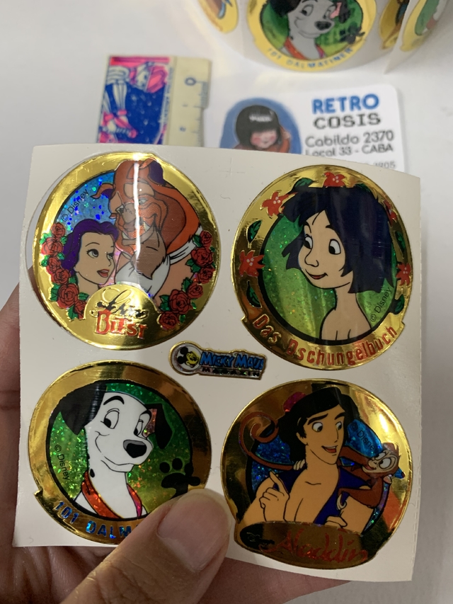 Sticker metálico Disney - Comprar en RETROCOSIS