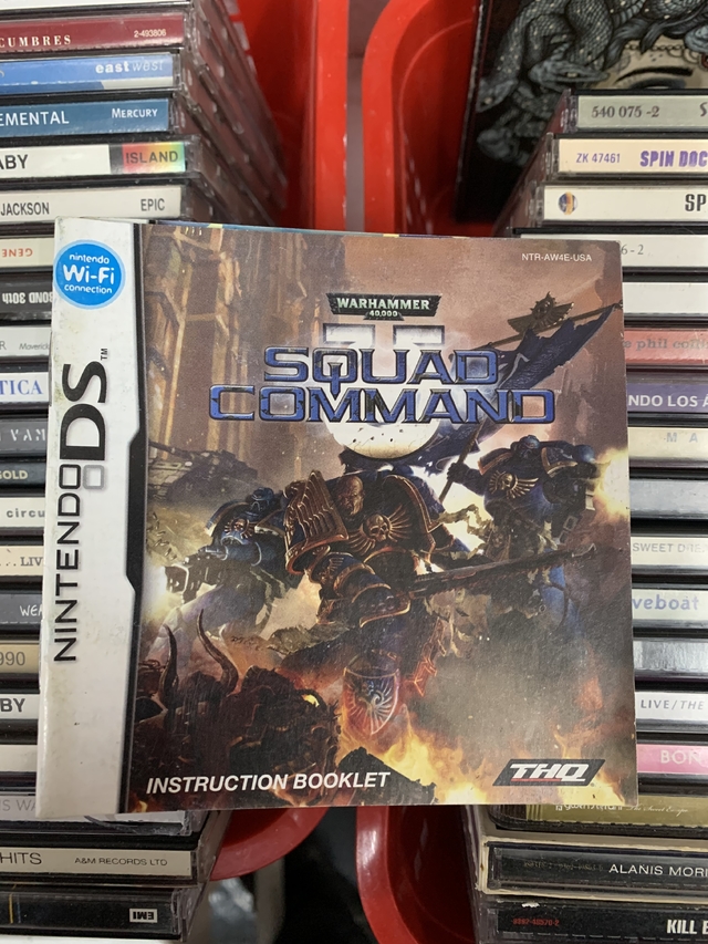 Nintendo DS - "Warhammer 40000 Squad Command" Manual