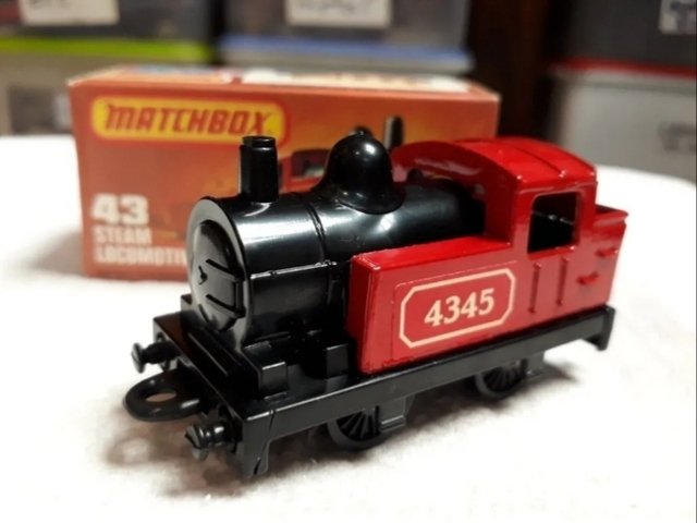 Matchbox 43 Steam Locomotive - Viejo Rincón