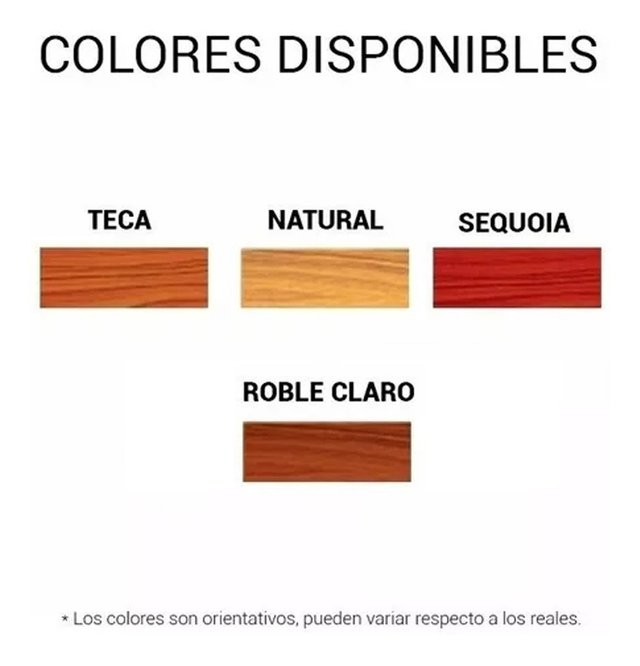 Cetol Deck Satinado Colores X 4 Lts