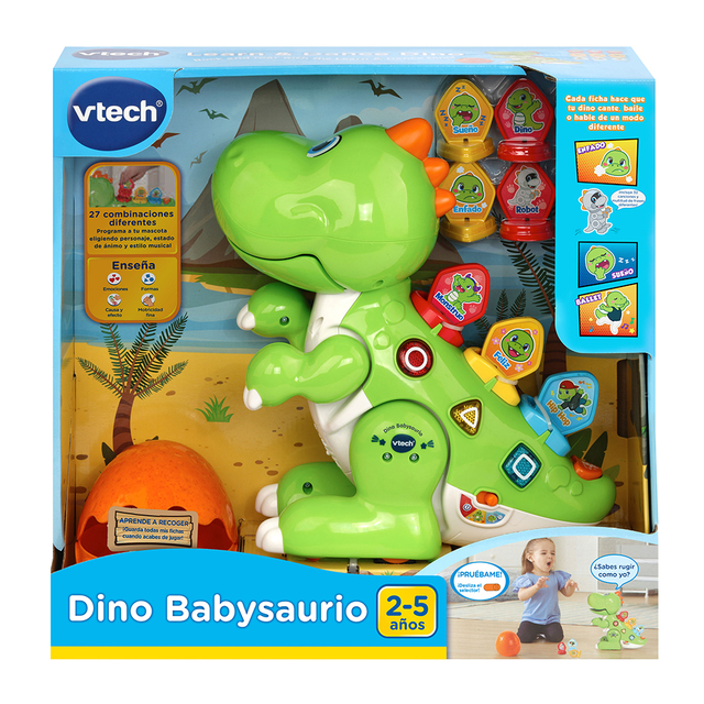 VTECH DINO BABYSAURIO - Jugueterías Mikey Rosario