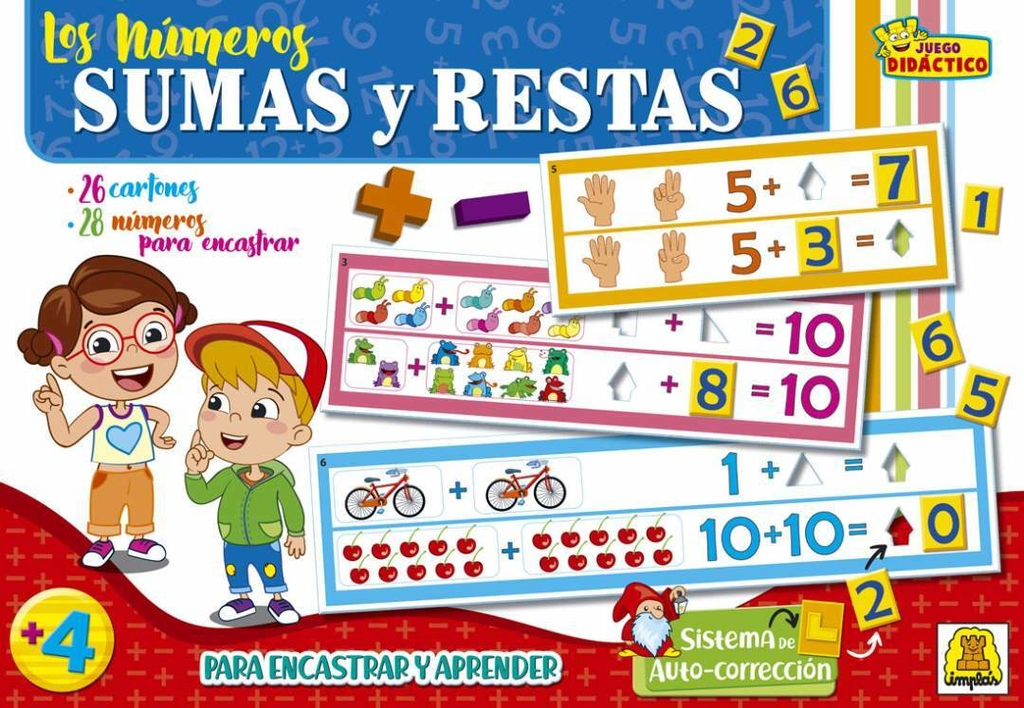 IMPLAS LOS NUMEROS SUMAS Y RESTAS ART 341