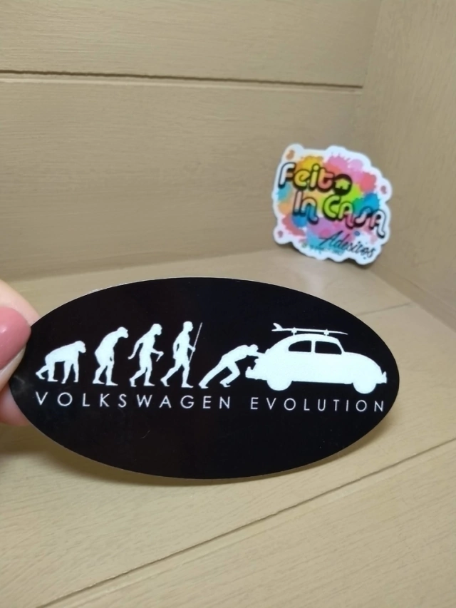 Adesivo Evolution Volkswagen - Feito in Casa Adesivos
