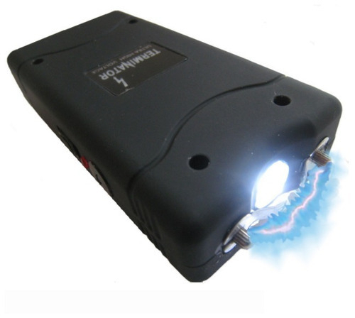 Mini Lanterna Taser Choque Aparelho de Choque 18,000w Recarregável ...
