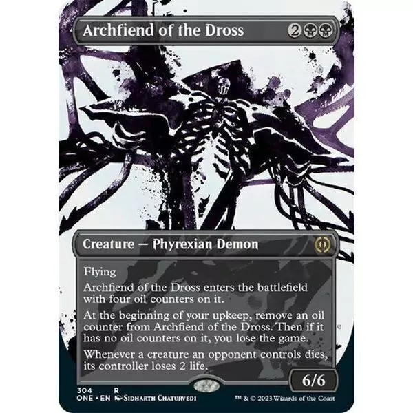 Archfiend of the Dross (Borderless) (Showcase)