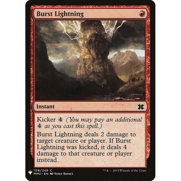Burst Lightning - Comprar en La Batikueva TCG Store
