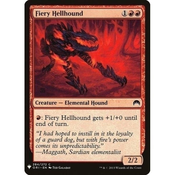 Fiery Hellhound - Comprar en La Batikueva TCG Store