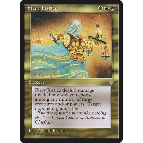 Fiery Justice - Comprar en La Batikueva TCG Store