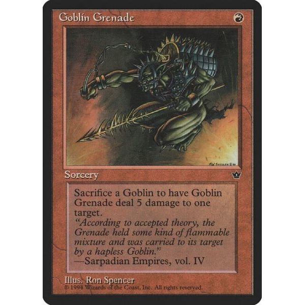 Goblin Grenade (Ron Spencer) - La Batikueva TCG Store