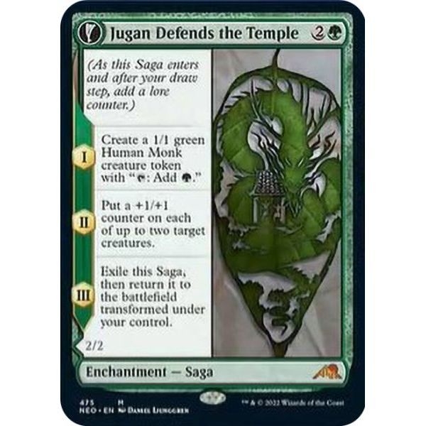 Jugan Defends the Temple // Remnant of the Rising Star (Extended Art)