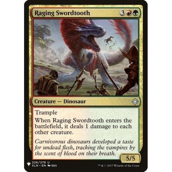 Raging Swordtooth - Comprar en La Batikueva TCG Store
