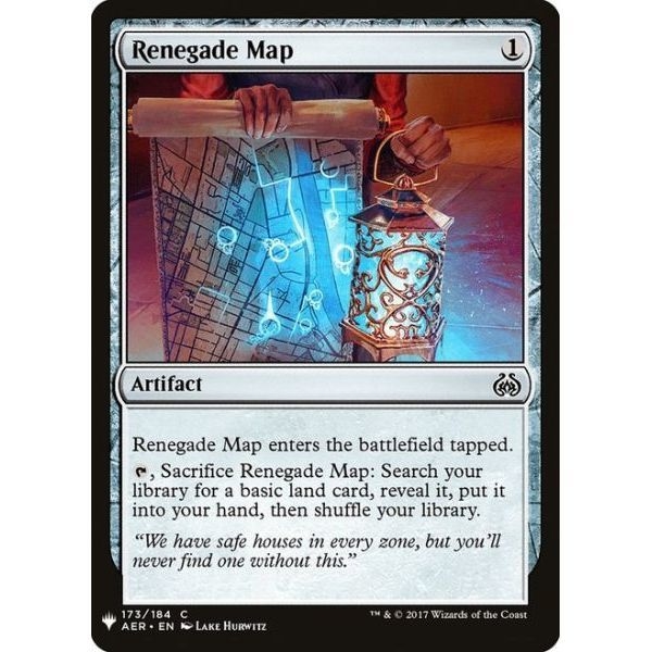 Renegade Map - Comprar en La Batikueva TCG Store