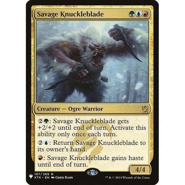 Savage Knuckleblade - Comprar en La Batikueva TCG Store