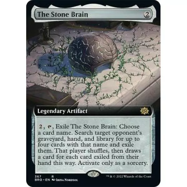 The Stone Brain (Extended Art) - La Batikueva TCG Store