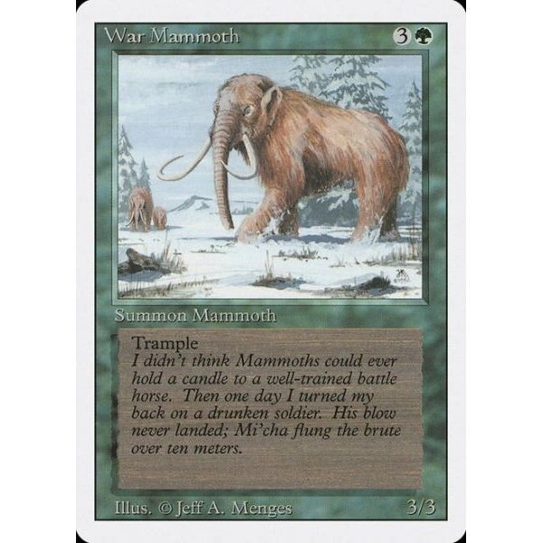 War Mammoth - Comprar en La Batikueva TCG Store