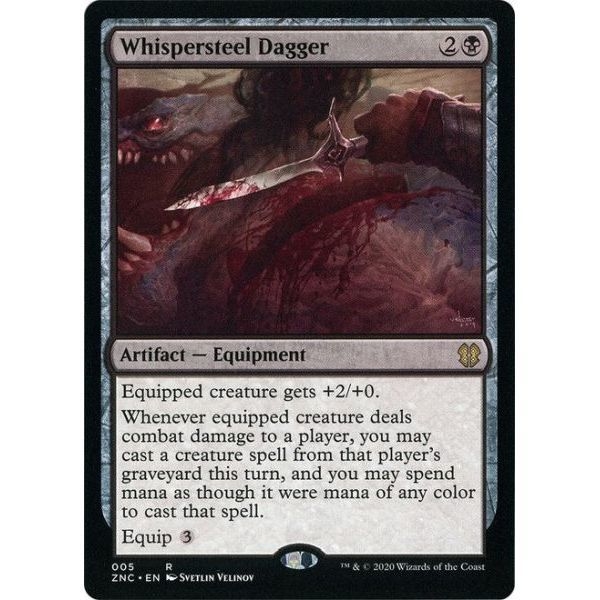 Whispersteel Dagger - Comprar en La Batikueva TCG Store