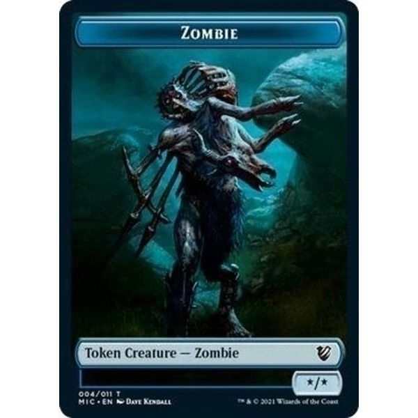 Zombie Token (*/*) // Zombie Token (2/2) (Decayed)