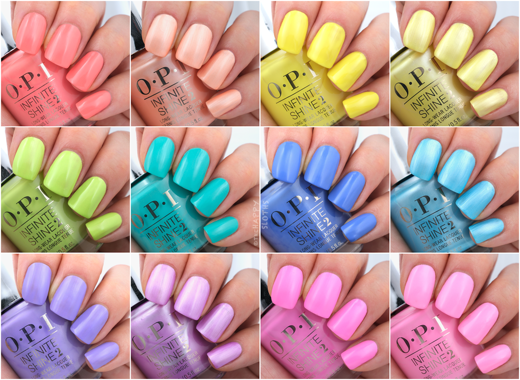 OPI Tradicional Larga Duración INFINITE SHINE -Colección Summer Make The Rules- Display Cartón x ...