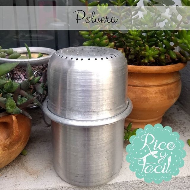 Polvera aluminio - Comprar en Rico y fácil