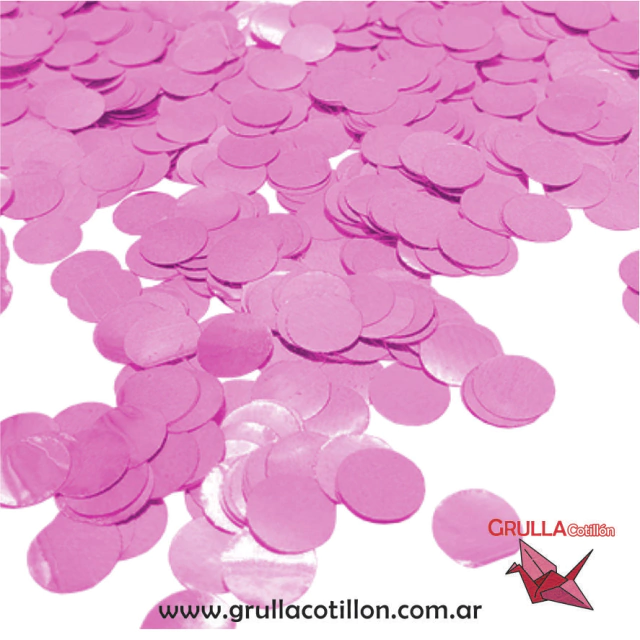CONFETTI ROSA x20 gr. - Comprar en GRULLA COTILLÓN