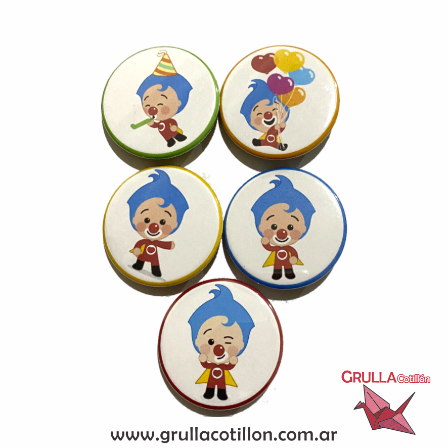 PIN PLIM PLIM x5 - Comprar en GRULLA COTILLÓN