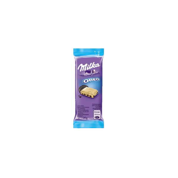 TABLETA MILKA OREO BLANCO 20g - Bomboneria Royal