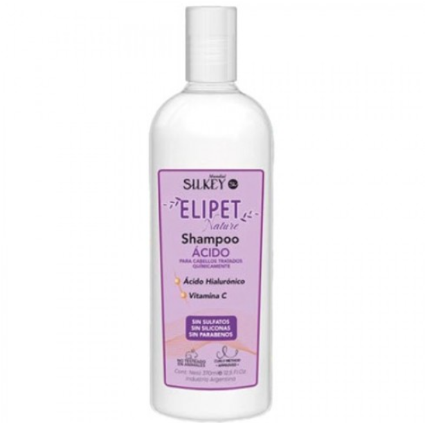 Silkey Elipet Nature Shapoo Acido Para Cabellos Tratados Quimicamente 370ml