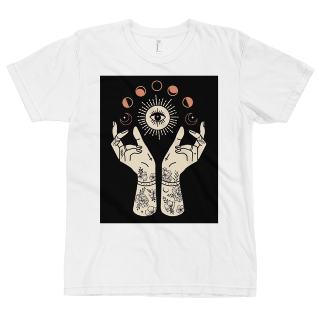 Remera Blanca Modelo: Tattoo Hands - Master misterio