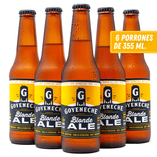 Packs de Porrones de 355 ml de Cerveza Artesanal Goyeneche