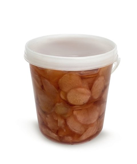 Gengibre em conserva rosa (pote) - Agrobonfim